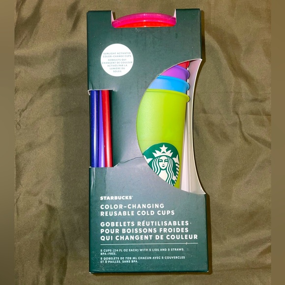 Starbucks | Dining | Starbucks Color Changing Cold Cups | Poshmark